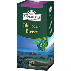 Чай "Ahmad Tea" Blueberry Breeze, 25 пакетиков x1.8 г, зеленый 9018144 ...